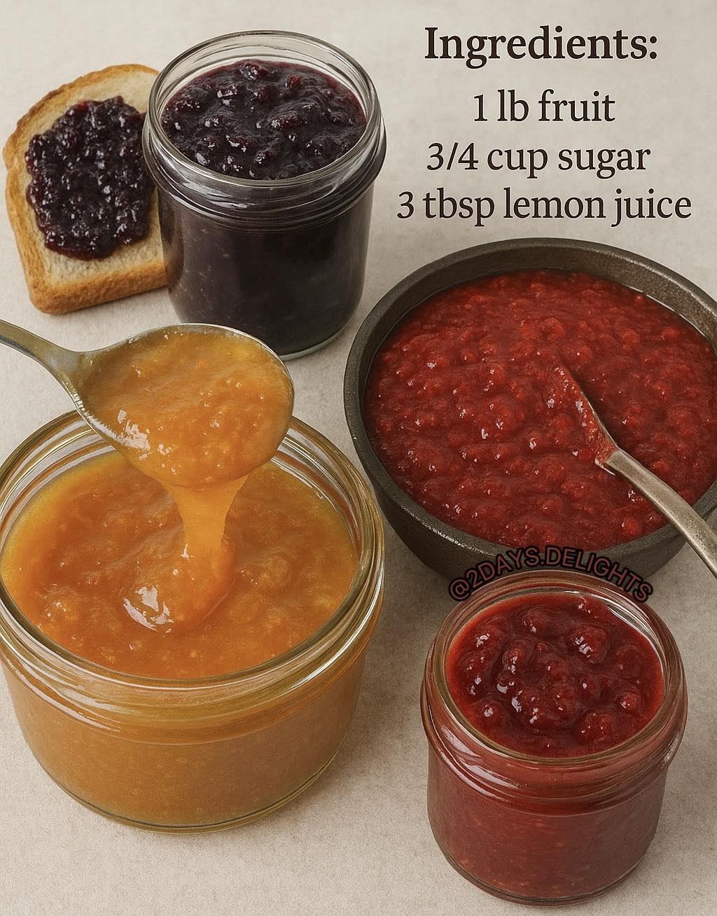 Homemade Fruit Jam – all recipes fun