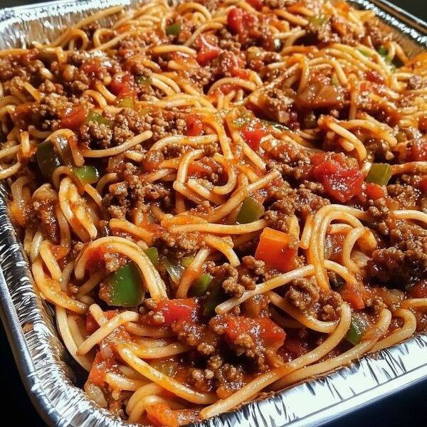 Would You Eat This Baked Spaghetti with Meat Sauce – all recipes fun