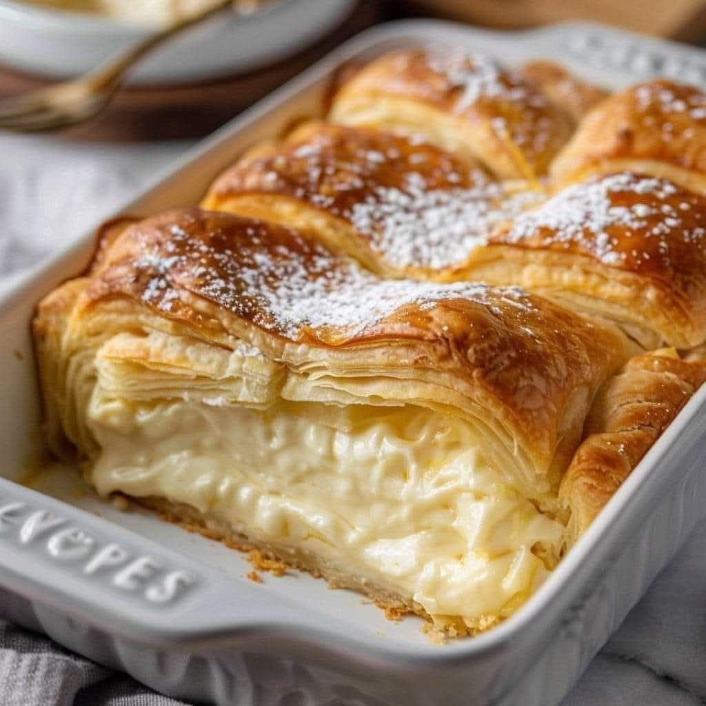 CUSTARD PUFF PASTRY SLICE – all recipes fun