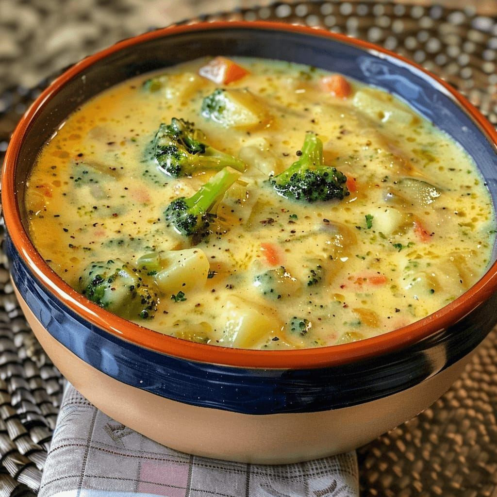 Crock Pot Potato Broccoli Cheddar Soup – all recipes fun