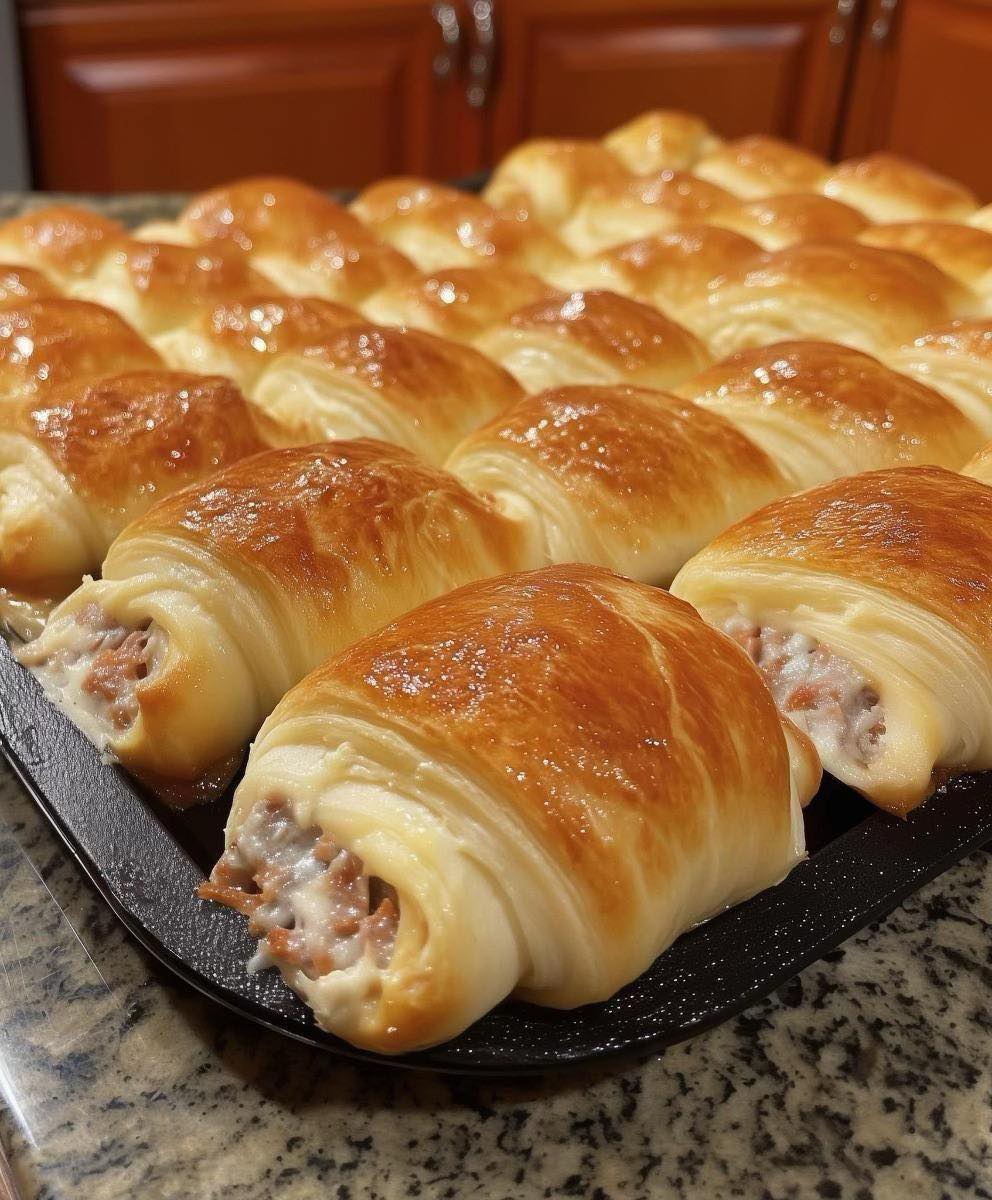 Sausage Cream Cheese Crescents – all recipes fun