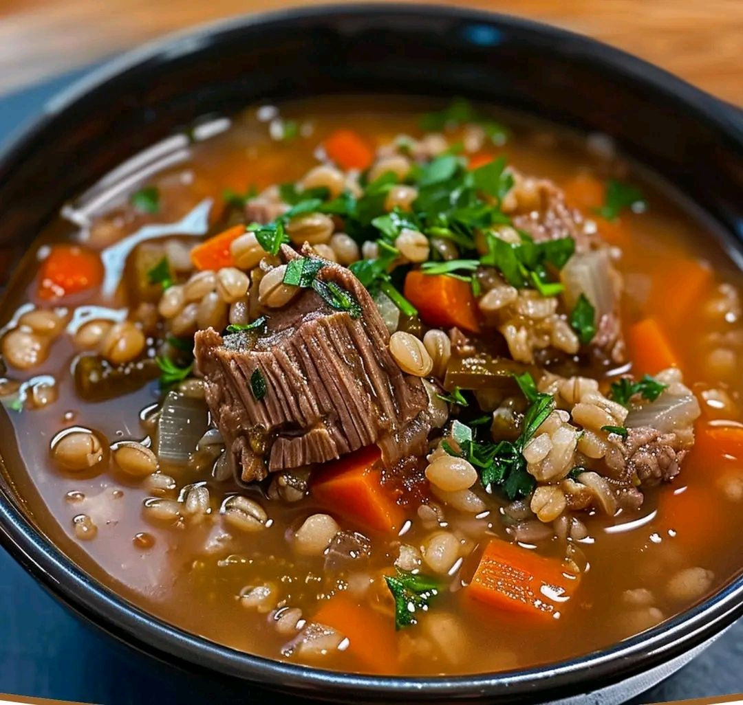 Hearty Beef and Barley Soup – all recipes fun