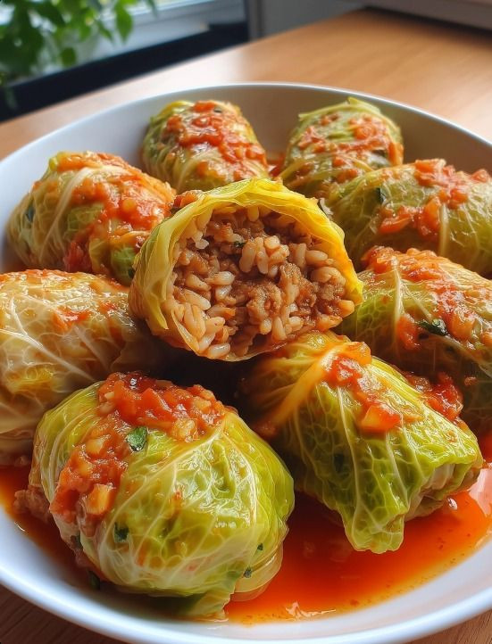 Mom’s Classic Stuffed Polish Cabbage – all recipes fun