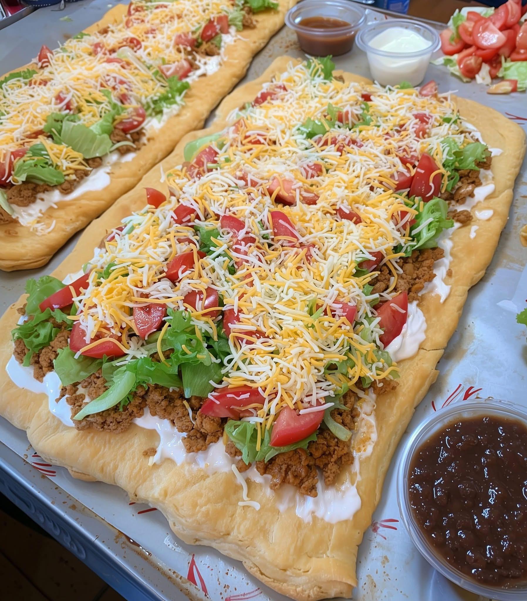 TACO PIZZA – all recipes fun