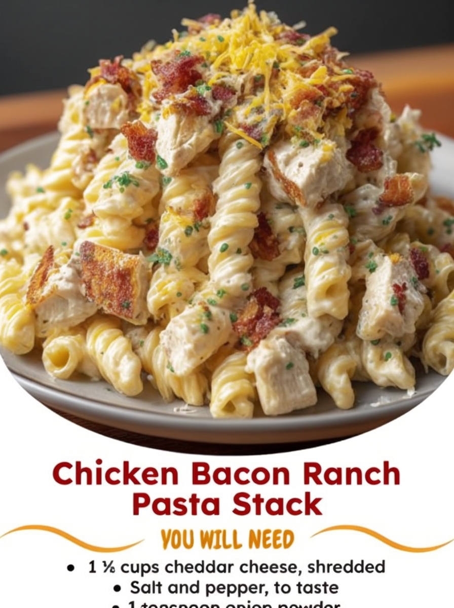 Just imagine this: creamy, cheesy pasta loaded with crispy bacon and ...