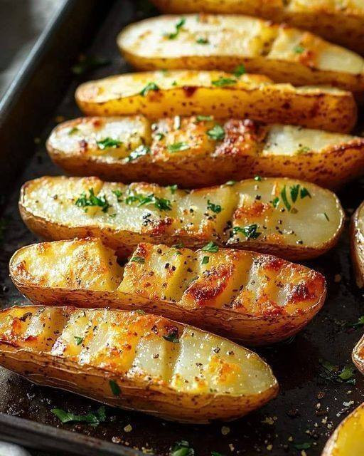 Simple Sheet Pan Scored Potatoes Recipe – all recipes fun