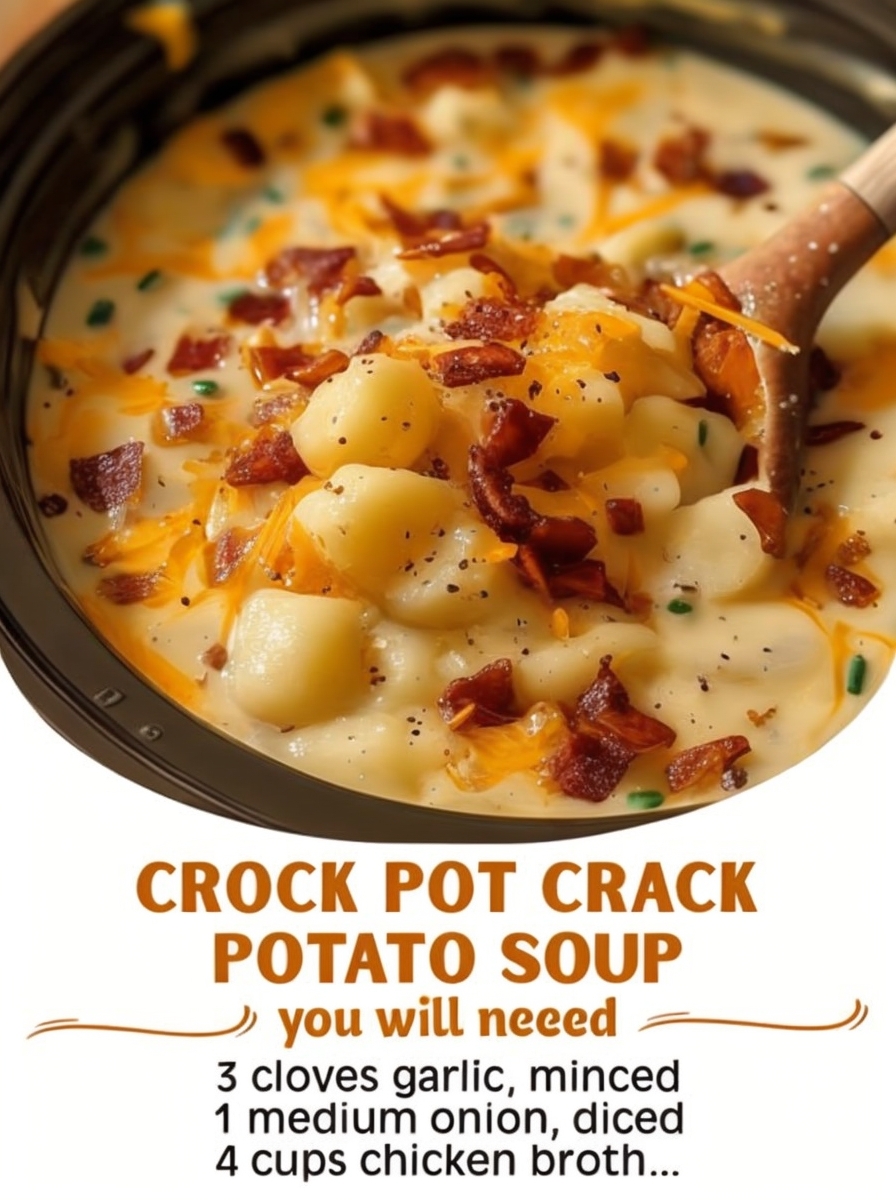 crock pot crack potato soup – all recipes fun