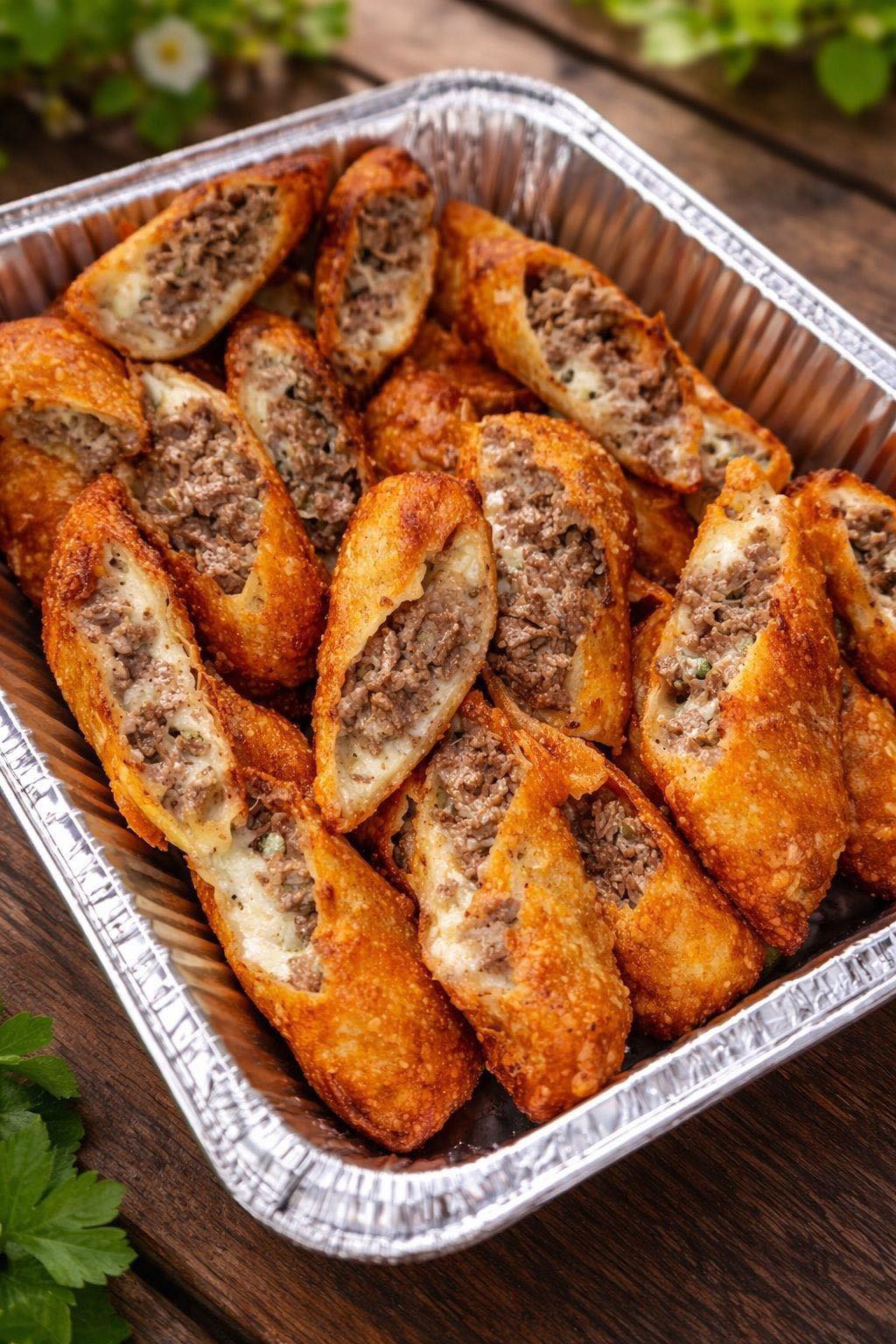 Philly cheesesteak egg rolls – all recipes fun