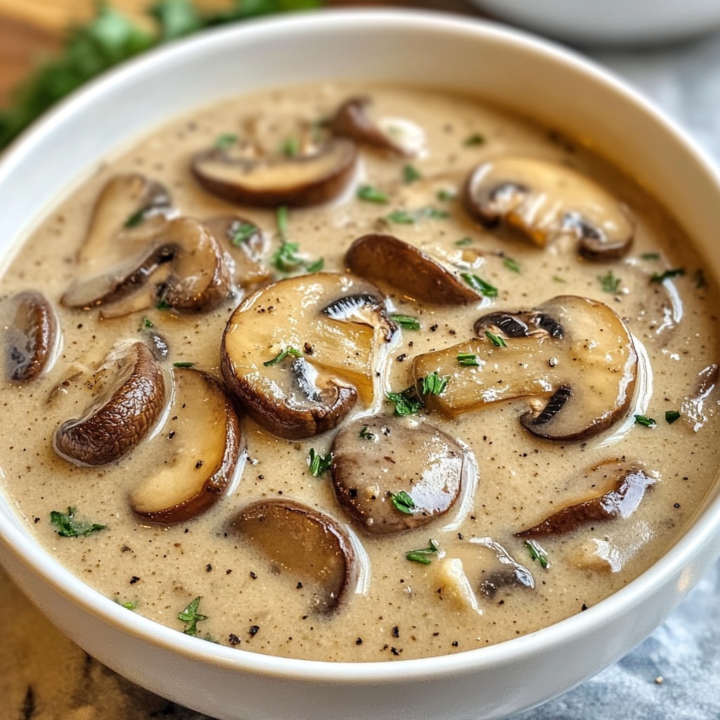 Creamy Mushroom Soup: A Rich, Velvety Comfort in a Bowl – all recipes fun