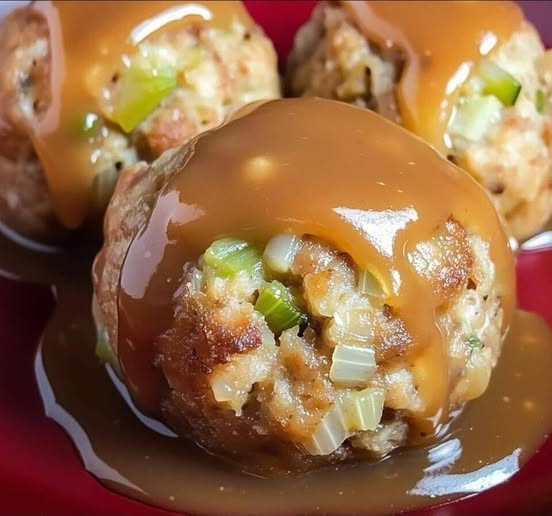 Leftover Turkey Stuffing Balls – all recipes fun