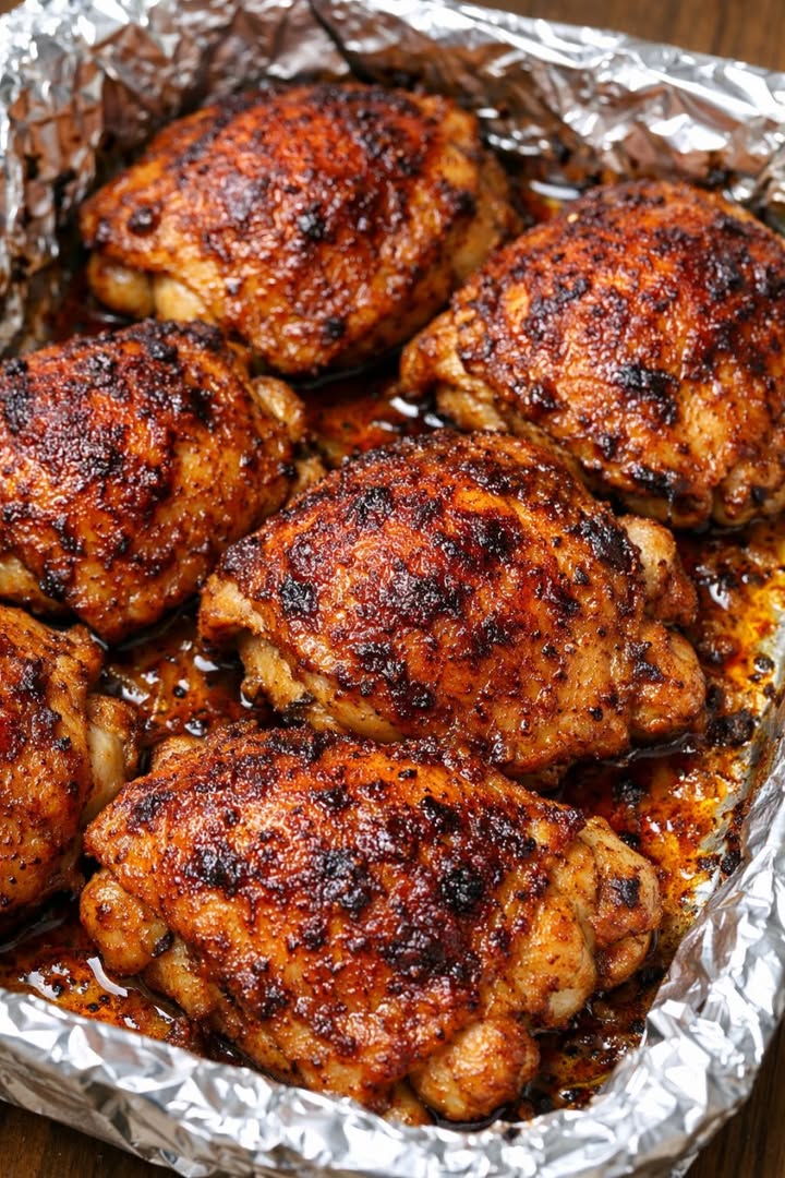 Oven Baked 4-Ingredient Smoked Paprika Chicken – all recipes fun