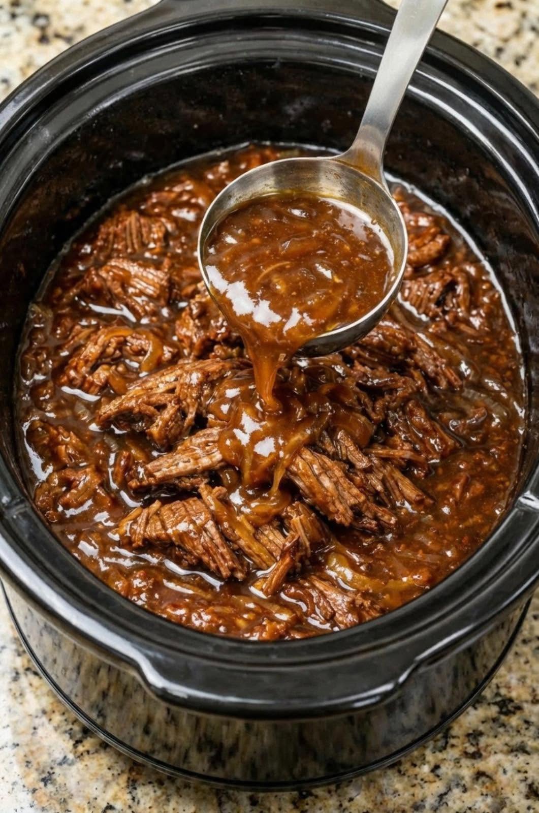 Slow Cooker French Onion Shredded Beef – all recipes fun