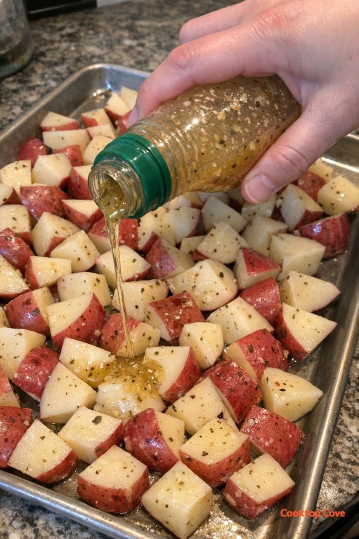 4-Ingredient Italian Roasted Red Potatoes – all recipes fun